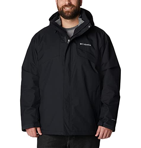 Columbia Men's Bugaboo II Fleece Interchange Jacket, Black, Large