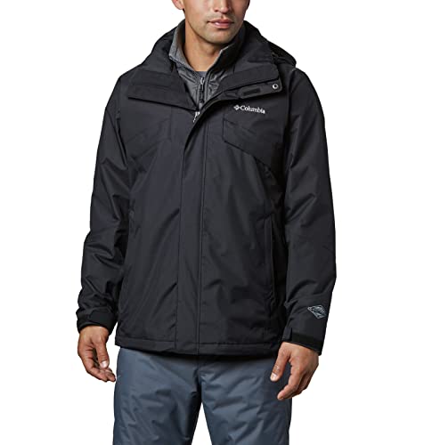 Columbia Men's Bugaboo II Fleece Interchange Jacket, Black, Large