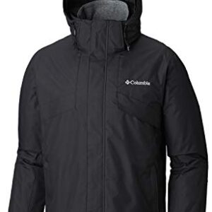 Columbia Men's Bugaboo II Fleece Interchange Jacket, Black, Large