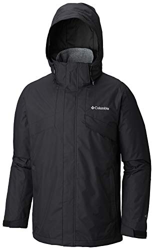 Columbia Men's Bugaboo II Fleece Interchange Jacket, Black, Large