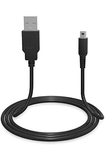 2 Pack 8ft Nintendo 3DS USB Charger Cable, Play and Charge Power Charging Cord for Nintendo New 3DS XL/ New 3DS/ 3DS XL/ 3DS/ New 2DS XL/ New 2DS/ 2DS XL/ 2DS/ DSi/ DSi XL