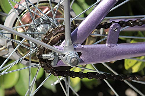 ZONKIE Bike Chain Single-Speed, Bicycle Chain 1 Speed, 1/2 × 1/8 inch,116 Links