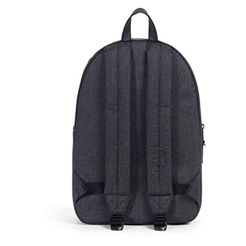 Herschel Settlement Backpack, Black Crosshatch/Black, Classic 23.0L