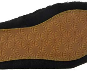 UGG Kids' Fluff Yeah Slide Slipper, Black, 4