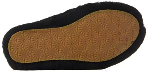 UGG Kids' Fluff Yeah Slide Slipper, Black, 4