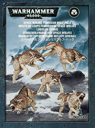 Games Workshop 99120101221" Space Wolves Fenrisian Wolf Pack Plastic Kit