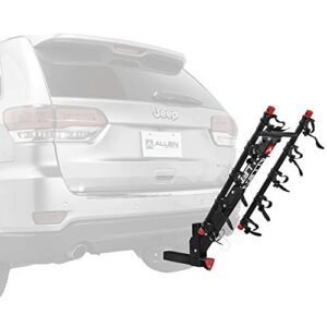 Allen Sports Deluxe Locking Quick Release 5-Bike Carrier for 2 in. Hitch, Model 552QR , Black