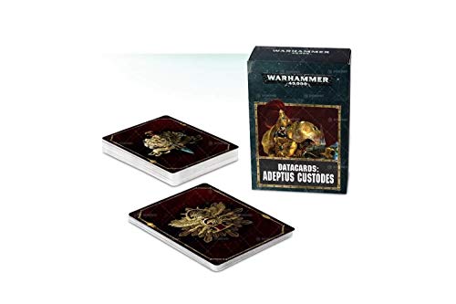 Games Workshop Datacards - Adeptus Custodes (2018 Edition)