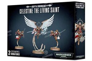 games workshop warhammer 40k - astra ministorum celestine the living saint