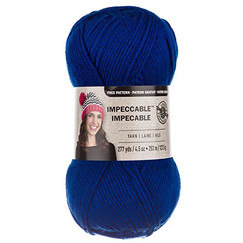 Loops & Threads Impeccable Yarn 4.5 oz. One Ball - Royal Blue