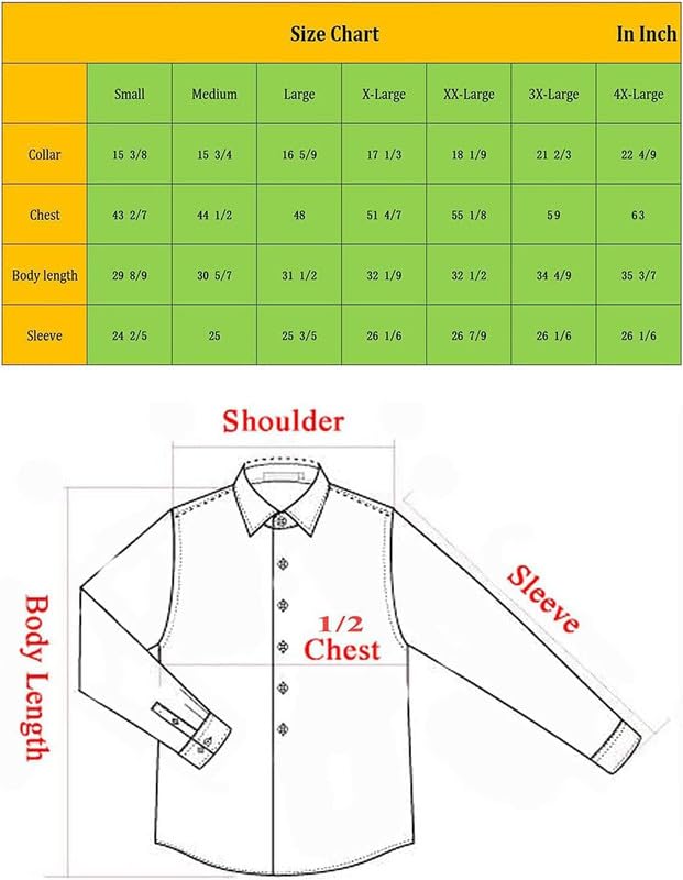 Double Pump Mens Button Down Shirts Cotton Long Sleeve Shirts Regular Fit (SL02A,L)