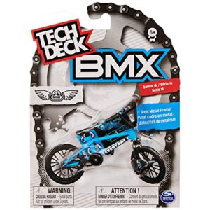 Tech Deck BMX Finger Bike Series 12-Replica Bike Real Metal Frame, Moveable Parts for Flick Tricks Games (Styles Vary)