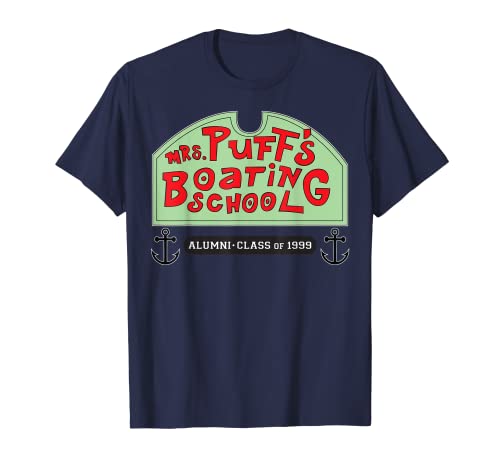 Spongebob Squarepants Mrs Puffs Boating School T-Shirt