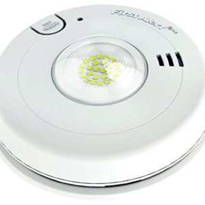 First Alert BRK 7020BSL Hardwired Hearing Impaired Smoke Detector with LED Strobe Light , white