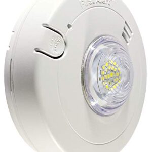 First Alert BRK 7020BSL Hardwired Hearing Impaired Smoke Detector with LED Strobe Light , white