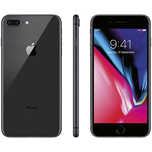 Apple iPhone 8 Plus 64GB (AT&T) Space Gray (Renewed)