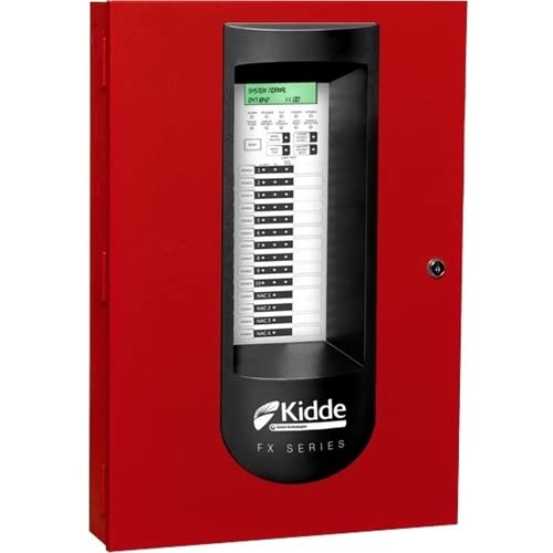 KIDDE FX-10R Alarm Control Panel,Red,16-1/4" W,Steel