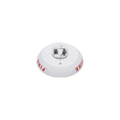 System Sensor Strobe,Marked Fire Strobe,White