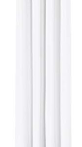 Amazon Basics Room Darkening Blackout Window Curtain with Grommets, 52 x 96 Inches, White - Set of 2