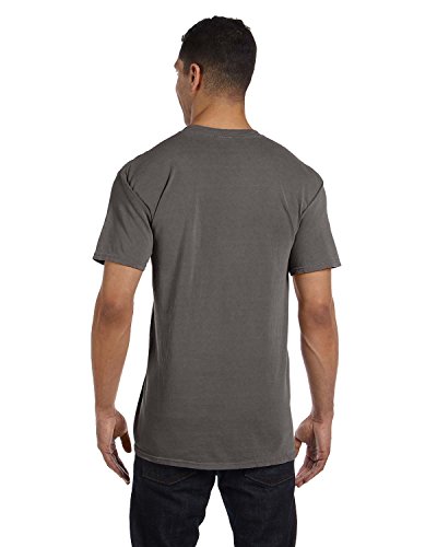 Comfort Colors Chouinard 6030 Adult Heavyweight Pocket Tee Pepper PgmDye Large