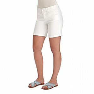 Democracy Women's Ab Solution 7 Short, Optic White, 10