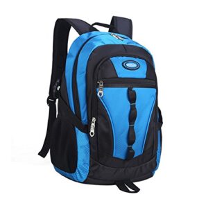 vidoscla teenage boys color-blocking sports kids backpack middle schoolbag elementary student bookbag for boys blue