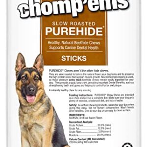 CHOMP 'EMS Ruffin' It 21002 Purehide Dog Chew, 5 oz