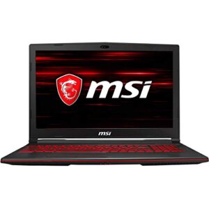 msi gl63 8rc-068 full hd performance gaming laptop i7-8750h (6 cores) gtx 1050 4g, 16gb 128gb + 1tb, 15.6"