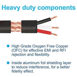 HQRP 9-pin Male to 9-pin Male (M/M) Audio Input Cable Compatible with Bose 302580-1001 Replacement Lifestyle 135 235 48 T10 V20 ; CineMate 130 ; SoundTouch 130