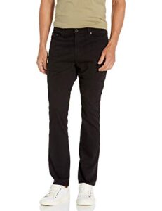 ag adriano goldschmied mens everett slim straight "sud" casual pants, super black, 32w x 33l us