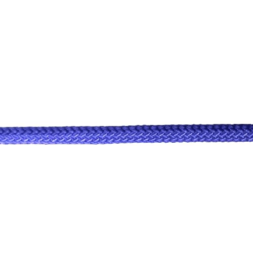 Extreme Max 3008.0265 16-Strand Diamond Braid Utility Rope - 1/4" x 25', Blue