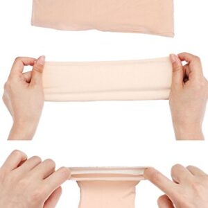 Bememo Fingerless Gloves Women UV Protection Gloves Wrist Length Cotton Gloves Sun Block Driving Gloves Unisex