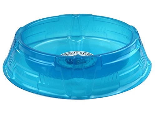 Aimoly Stadium Battle Arena Training Ground Super Vortex Attack Type for Beyblade Battling Game (Circular Blue)