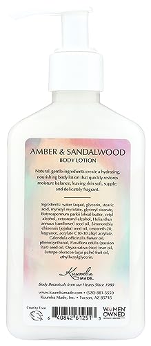 Kuumba Made, Lotion Amber Sandalwood, 6 Ounce