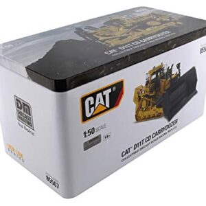 Diecast Masters 1:50 Caterpillar D11T CD Carrydozer | High Line Series Cat Trucks & Construction Equipment | 1:50 Scale Model Diecast Collectible | Diecast Masters Model 85567