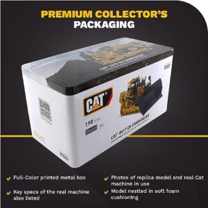 Diecast Masters 1:50 Caterpillar D11T CD Carrydozer | High Line Series Cat Trucks & Construction Equipment | 1:50 Scale Model Diecast Collectible | Diecast Masters Model 85567