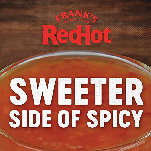 Frank's RedHot Sweet Chili Sauce, 0.5 gal - One Half Gallon Bulk Container of Sweet Chili Hot Sauce for Wings, Pizza, Sandwiches, Stir Fry, and More