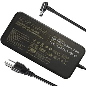 laptop charger fit for asus adp-180mb f charger asus rog g75vw g75vx gl502vt fx502vm fx702vm g751jm g750jw g750jm g750js g752vl g-series gaming laptop ac adapter