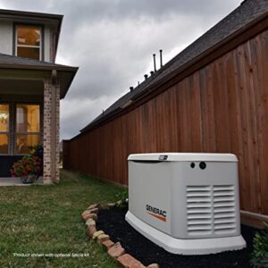 Generac 7043 22kW Air Cooled Guardian Series Home Standby Generator with 200-Amp Transfer Switch - Comprehensive Protection - Smart Controls - Versatile Power - Wi-Fi Connectivity - Real-Time Updates