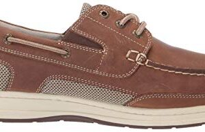 Dockers Men's Beacon Boat Shoe, Dark Tan, 13