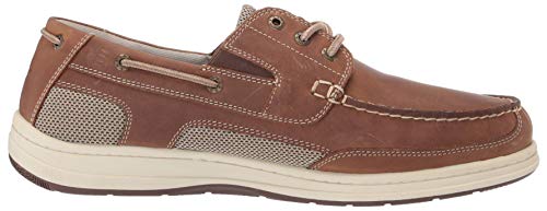 Dockers Men's Beacon Boat Shoe, Dark Tan, 13