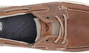 Dockers Men's Beacon Boat Shoe, Dark Tan, 13