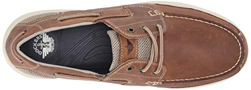 Dockers Men's Beacon Boat Shoe, Dark Tan, 13