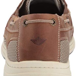 Dockers Men's Beacon Boat Shoe, Dark Tan, 13