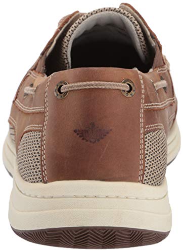 Dockers Men's Beacon Boat Shoe, Dark Tan, 13