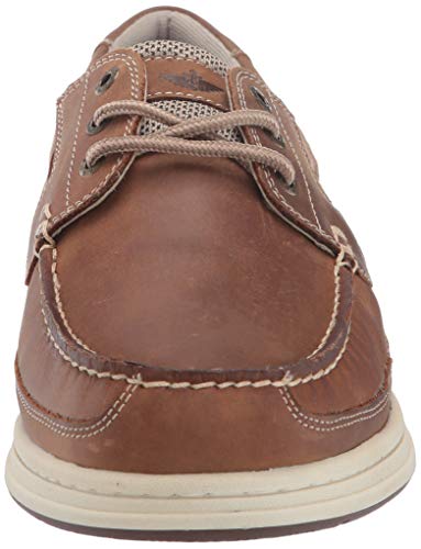 Dockers Men's Beacon Boat Shoe, Dark Tan, 13