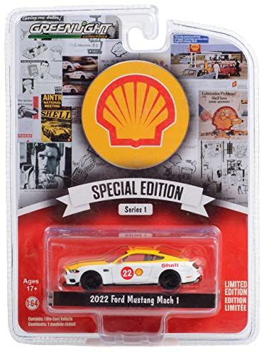 Greenlight 41125 Shell Oil Special Edition Series 1 Complete Set of Six (6) Diecast Models 1:64 Scale