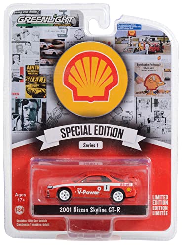 Greenlight 41125 Shell Oil Special Edition Series 1 Complete Set of Six (6) Diecast Models 1:64 Scale