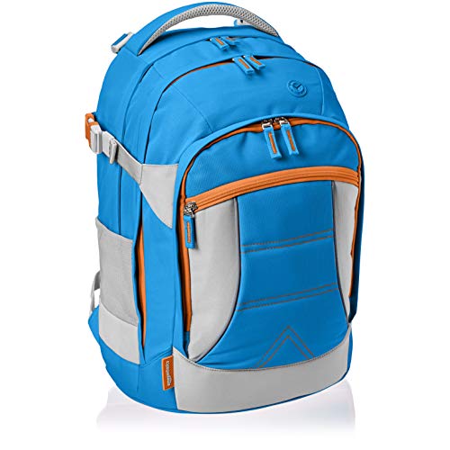 Amazon Basics Ergonomic Backpack, Blue