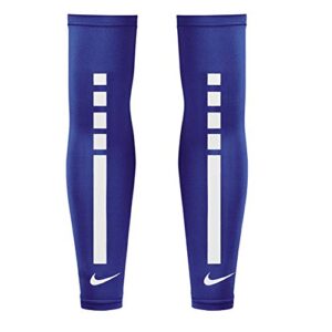 nike pro elite sleeve 2.0 royal | white | white lg | xl